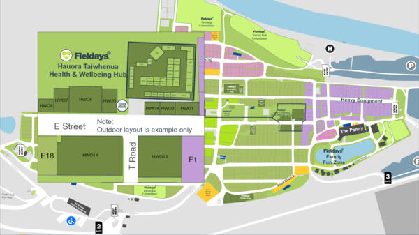 Maps for Indoor Exhibitors - Fieldays